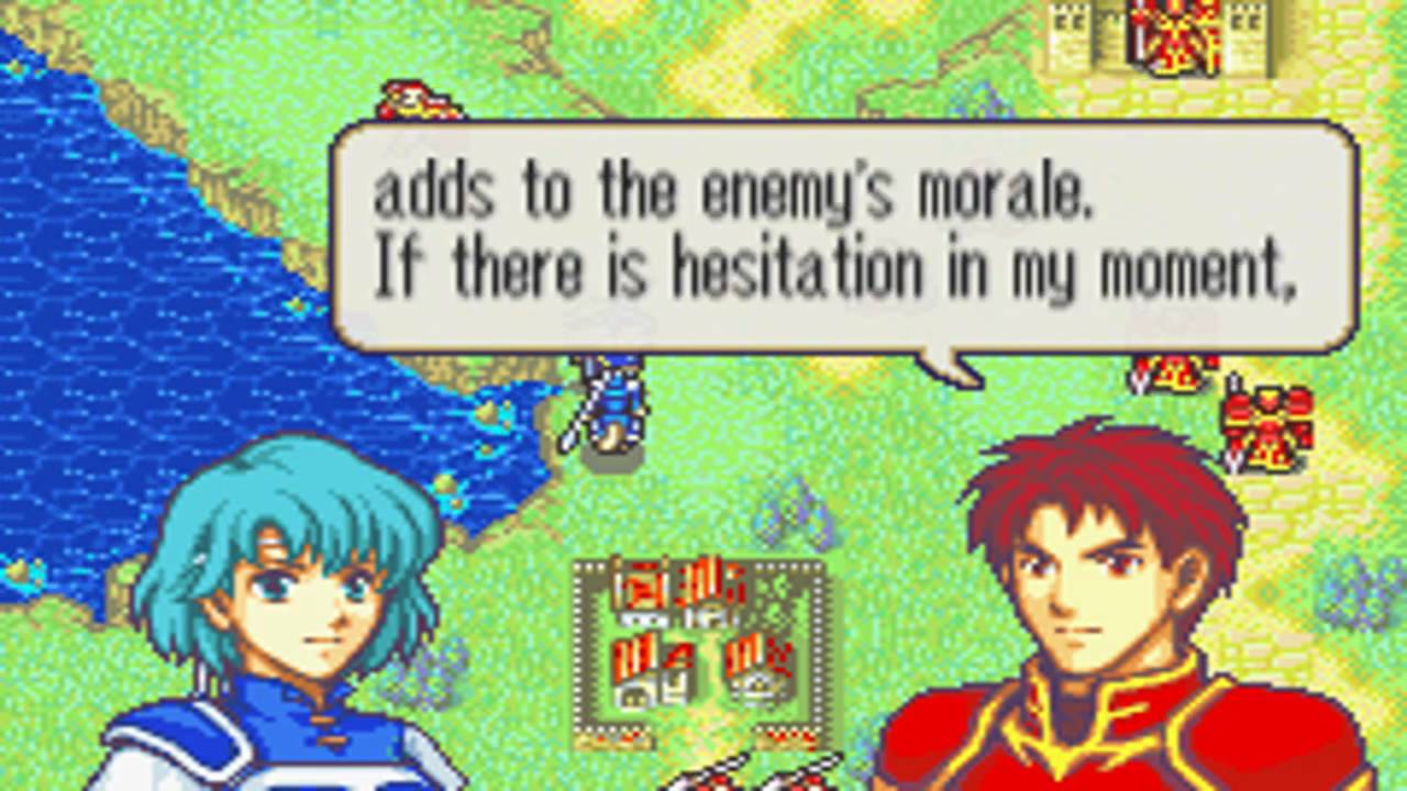 Fire Emblem The Sword of Seals: Alan and Tate Support Conversations ...