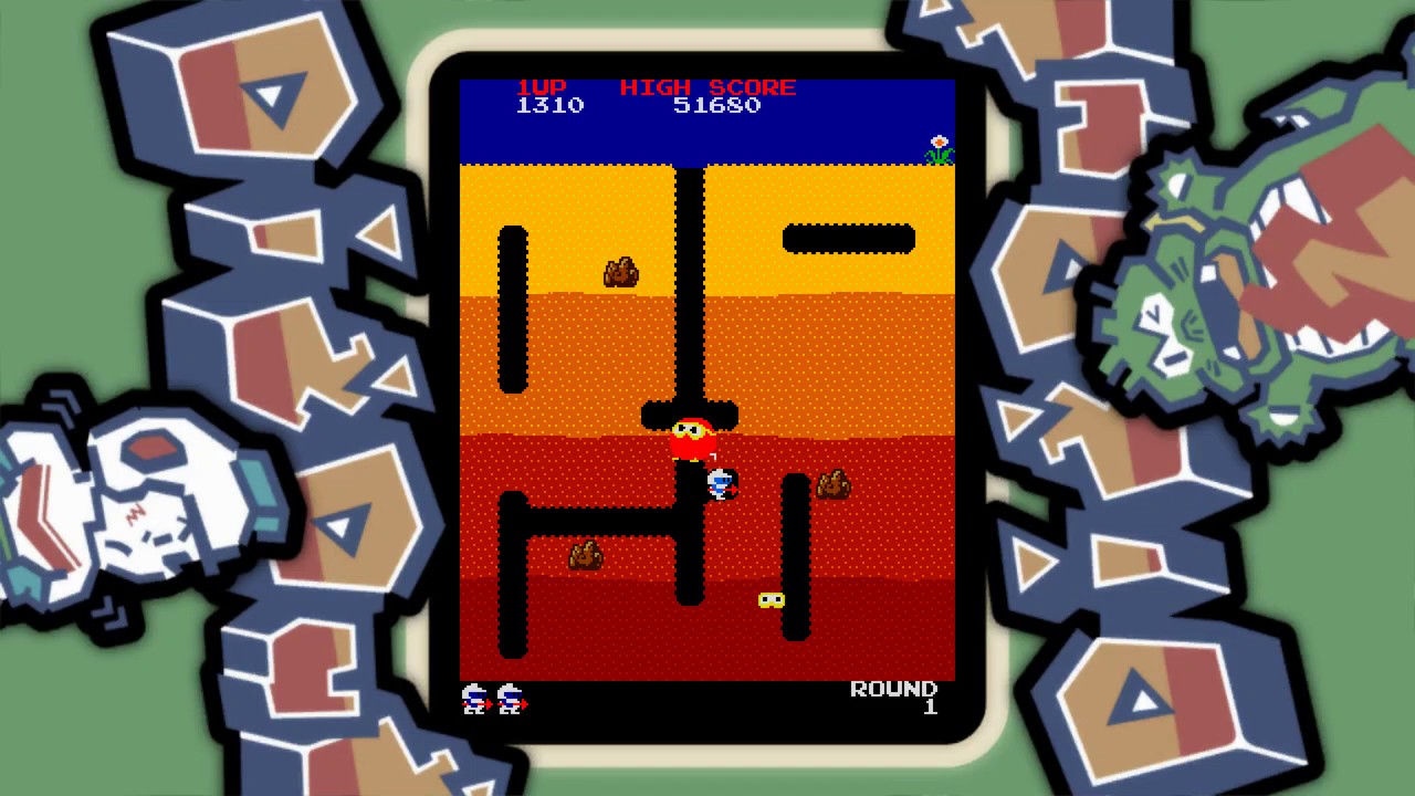 Dig Dug Let's Play - Episode 1: With Commentary - YouTube