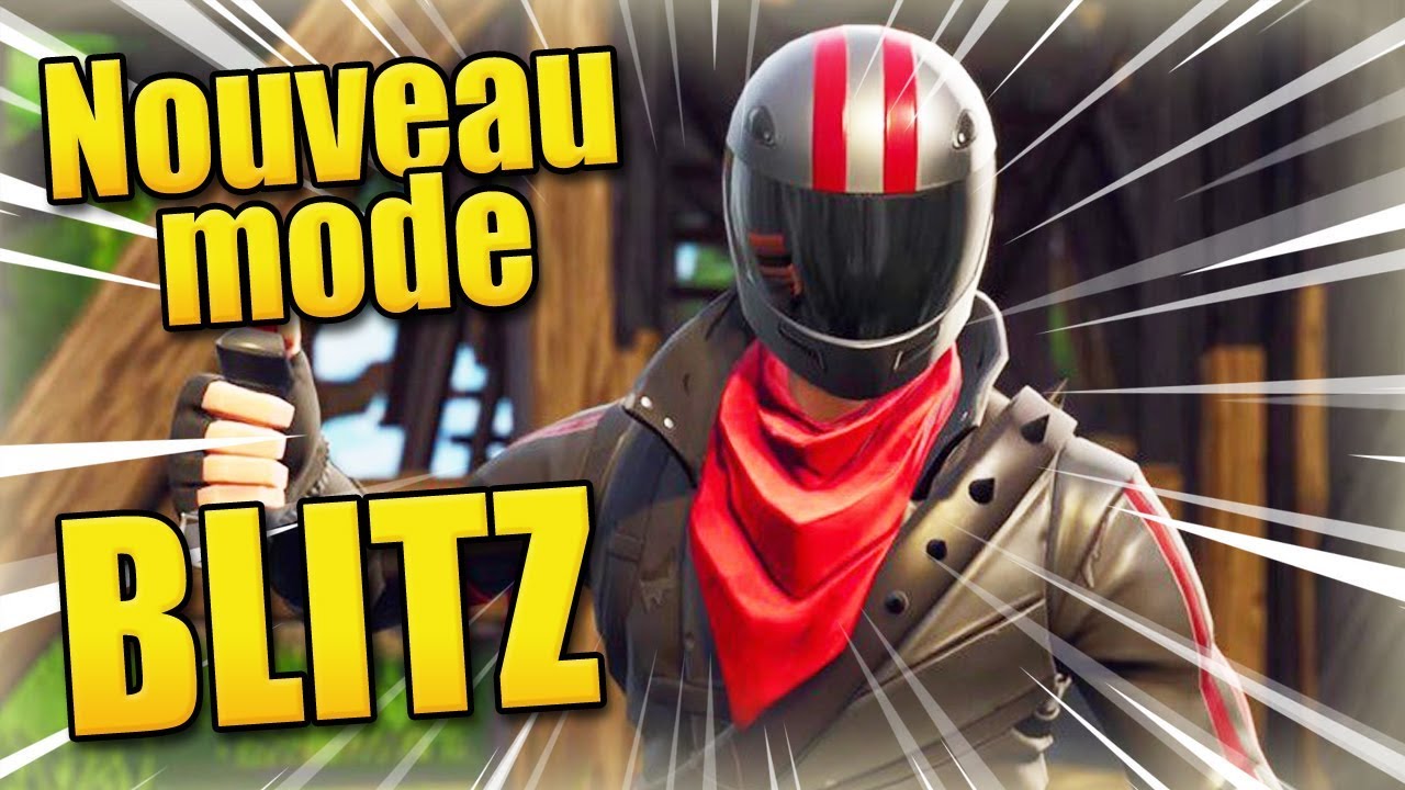 1ere GAME EN MODE BLITZ | Fortnite - YouTube