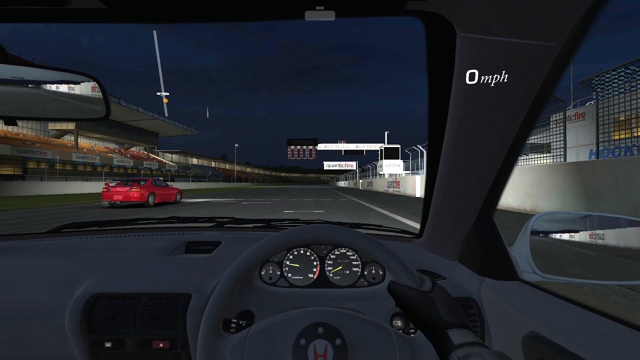 Hunter Mission with Honda Civic type R at night - YouTube