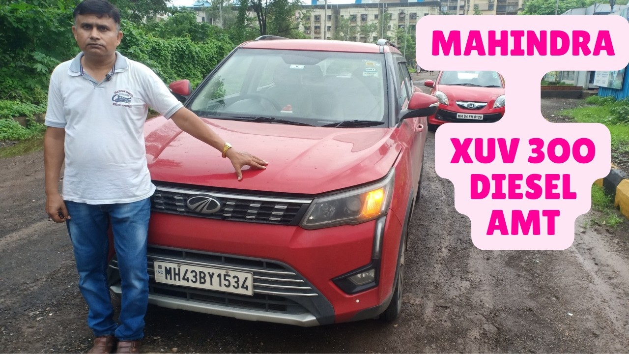 Mahindra XUV 3OO 1.5 L Diesel AMT | XUV 3OO W8 Best Power & Mileage SUV ...
