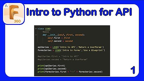 Intro to Fusion 360 API with Python - YouTube
