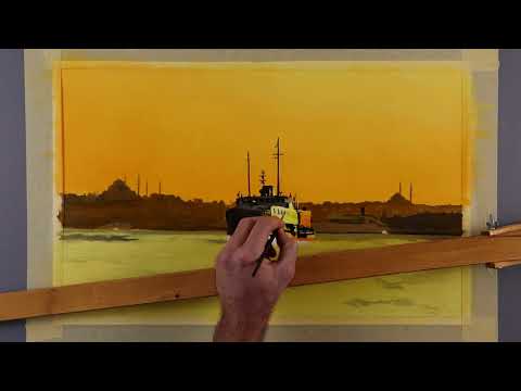 Yağlı boya çalışma || istanbul