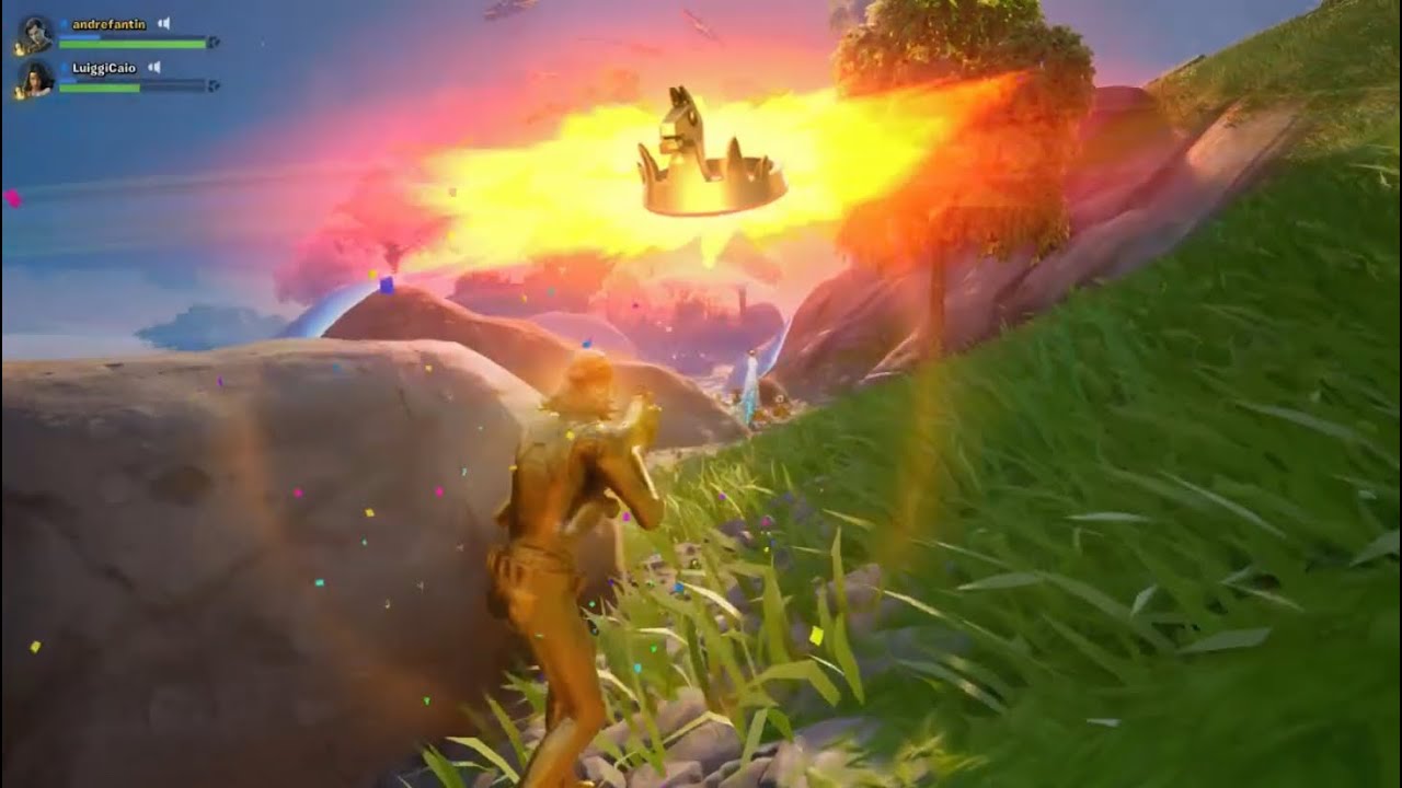 Outlaw Midas steals a medallion, a crown and wins Fortnite with the ...