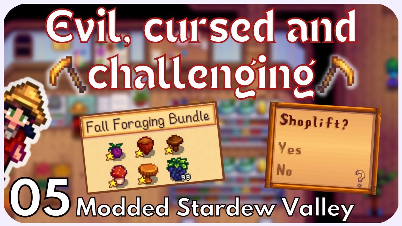 Stardew Valley but it's Evil, Cursed and Extremely Difficult (Part 5 ...