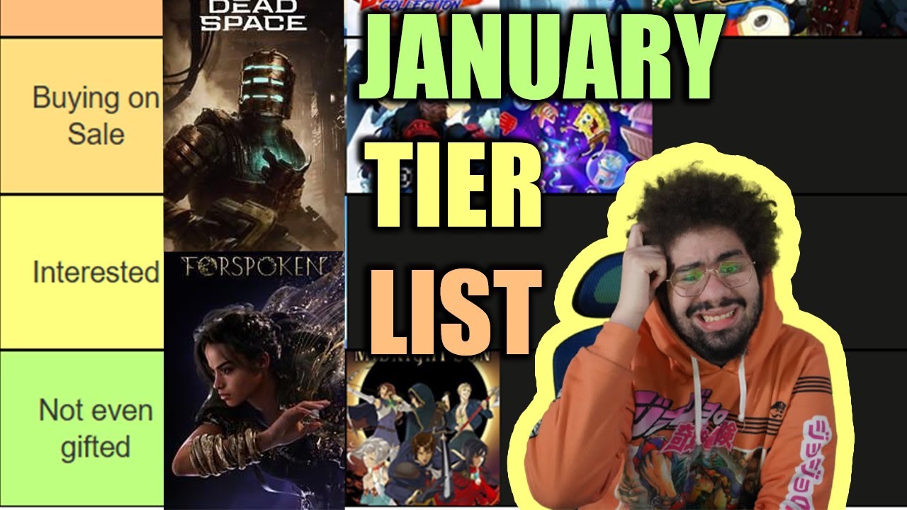 January Video Game Release Tier List - YouTube