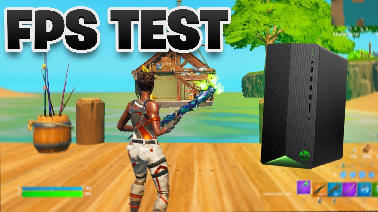 Hp Pavilion gaming desktop fortnite creative fps test chapter 4 ...