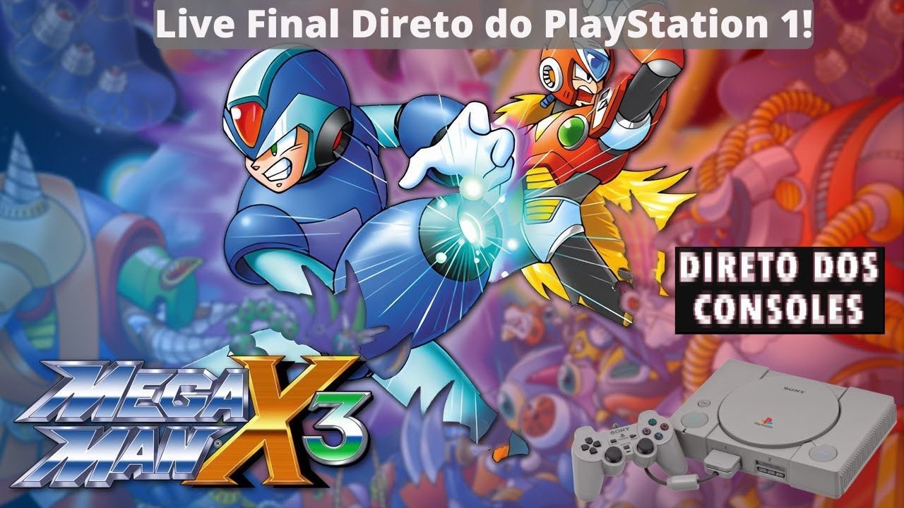 Mega Man X3 - 3º Live Direto do PlayStation 1 - YouTube