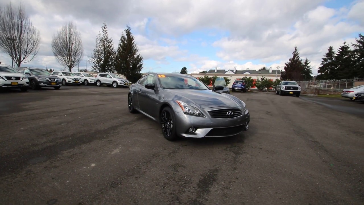2015 Infiniti Q60 S Limited | Graphite Shadow | FM870197 | Kent ...