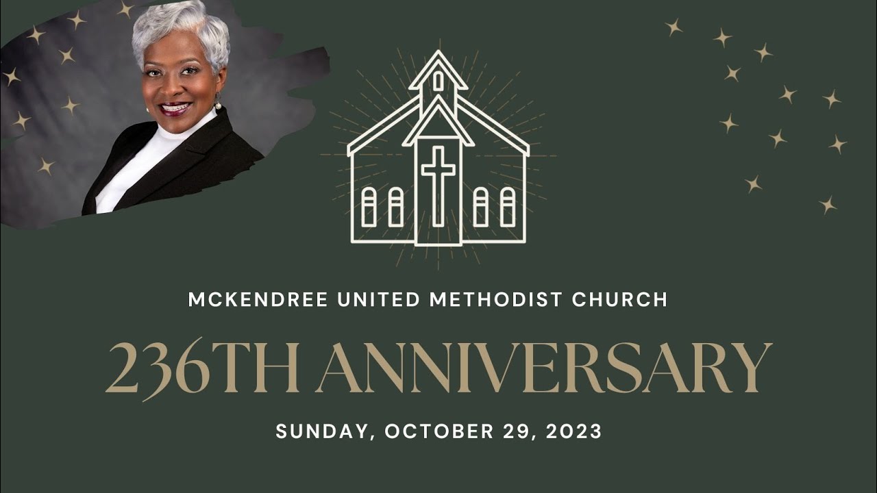 McKendree 236th Anniversary Celebration with Rev. Lisa Hammonds - YouTube
