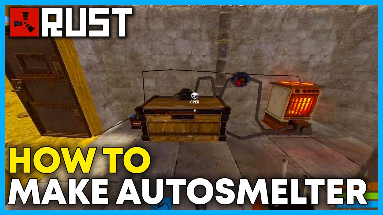 How to Set Up an Auto Smelter in Rust (Under 2 Minutes) - YouTube