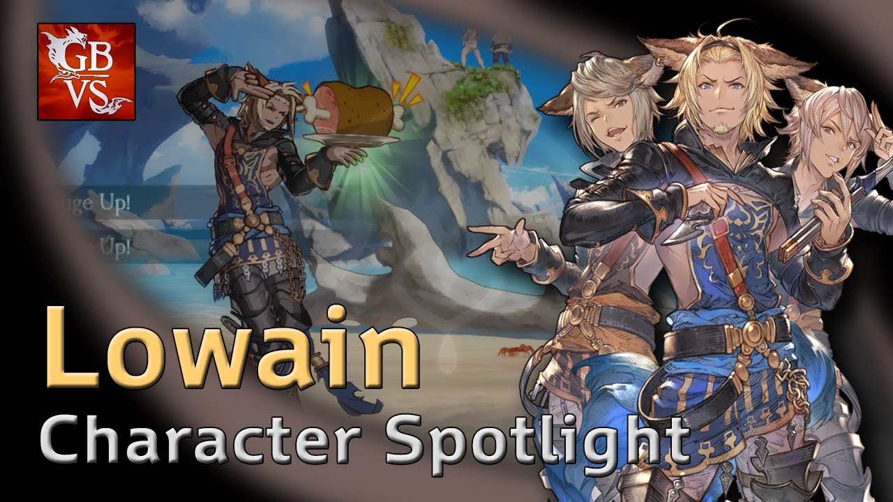 Granblue Fantasy: Versus - Lowain Character Spotlight - YouTube