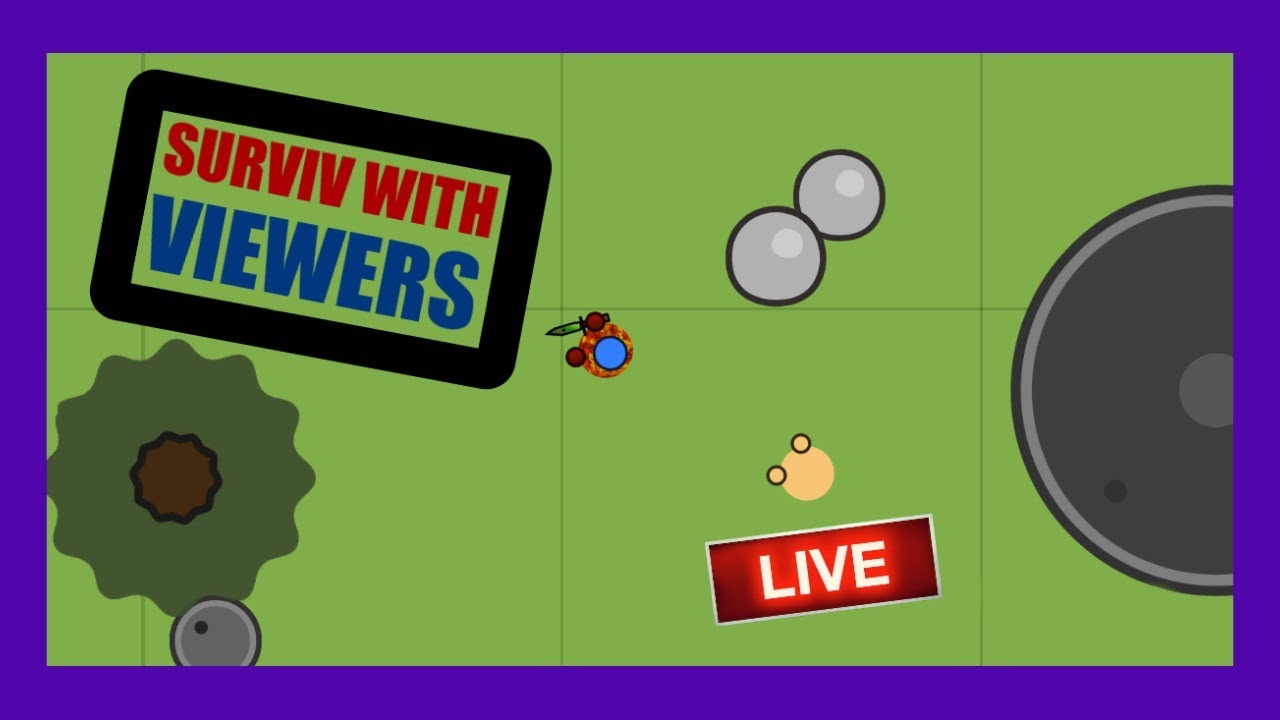 SURVIV.IO WITH VIEWERS!!! (🔴LIVE STREAM🔴) - YouTube