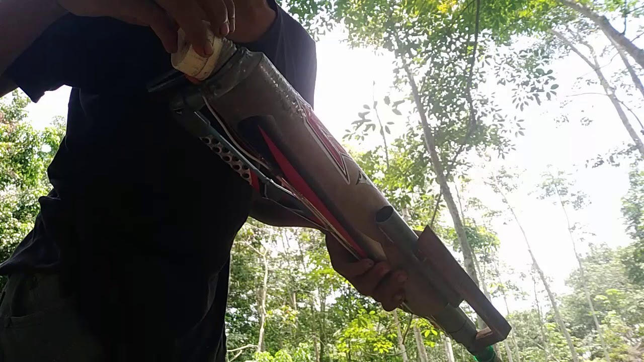 senapan pvc - YouTube