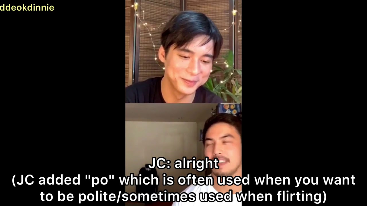 [ENG SUB] HELLO STRANGER JC Alcantara and Tony Labrusca IG Live (XavMi ...