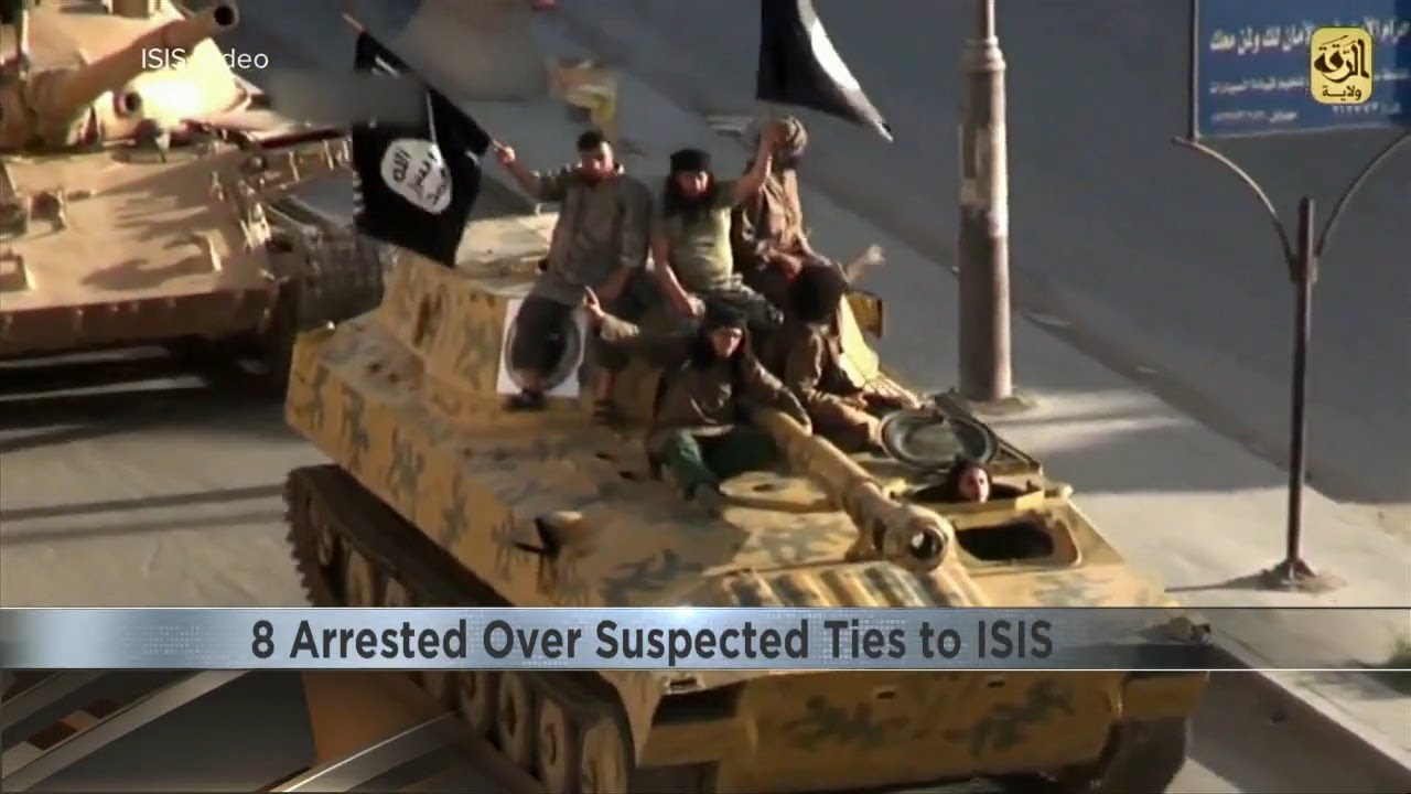 Sources: 8 people with ties to ISIS arrested in US - YouTube