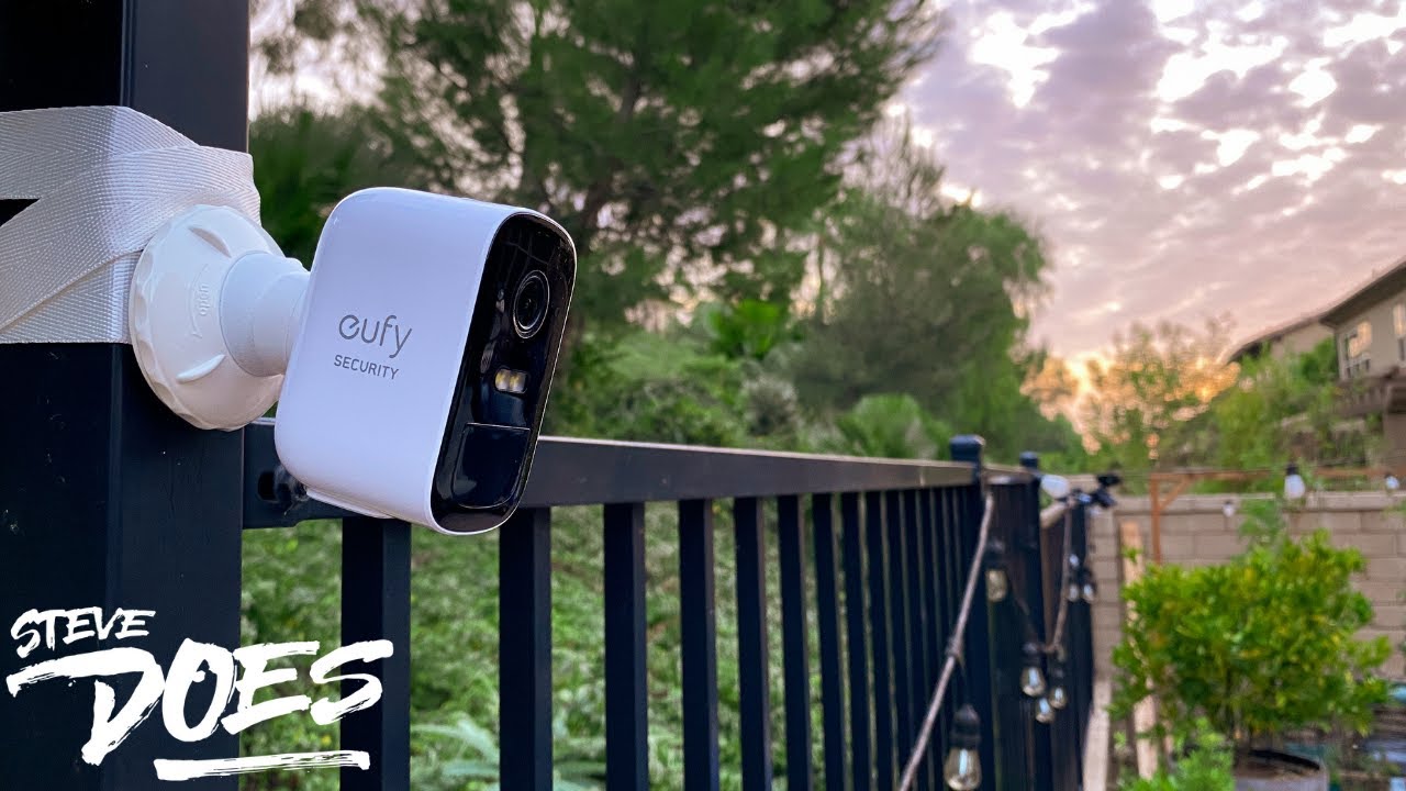 EufyCam 2C Pro - A 2K Camera With Built-In Spot Light - YouTube