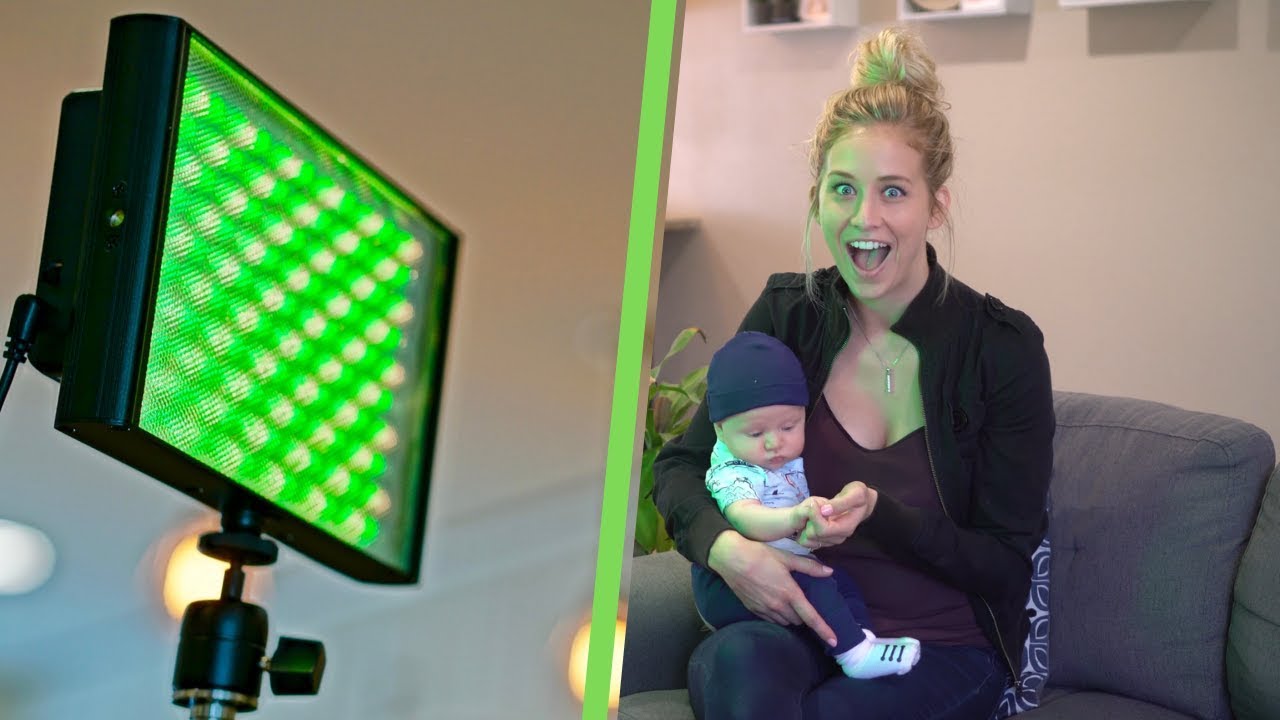 Falcon Eyes RX-T8 RGB LED Video Light Review - YouTube