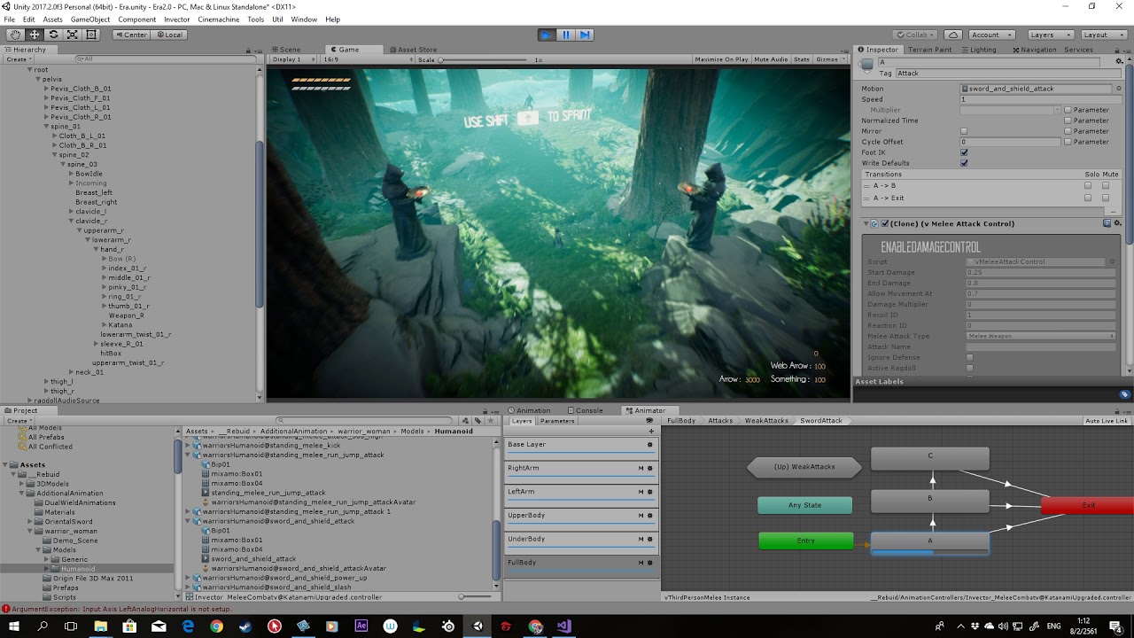 Unity 3D 02 08 2018 01 12 43 02 - YouTube