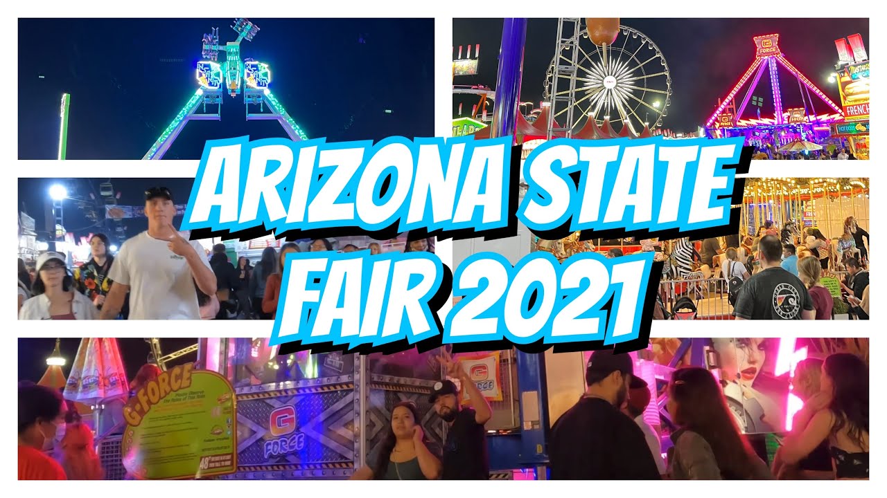 Arizona State Fair 2021 - Part I of III - Wednesday - Weekday - Phoenix ...