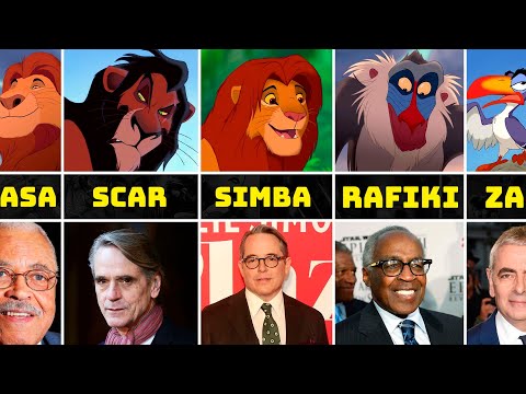 The Lion King Voice Actors