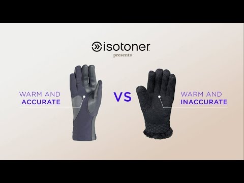 isotoner smarTouch Gloves - Amazingly Accurate