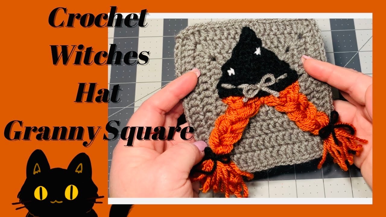 Halloween Granny Square Spooktacular, Witches Hat Granny Square ...