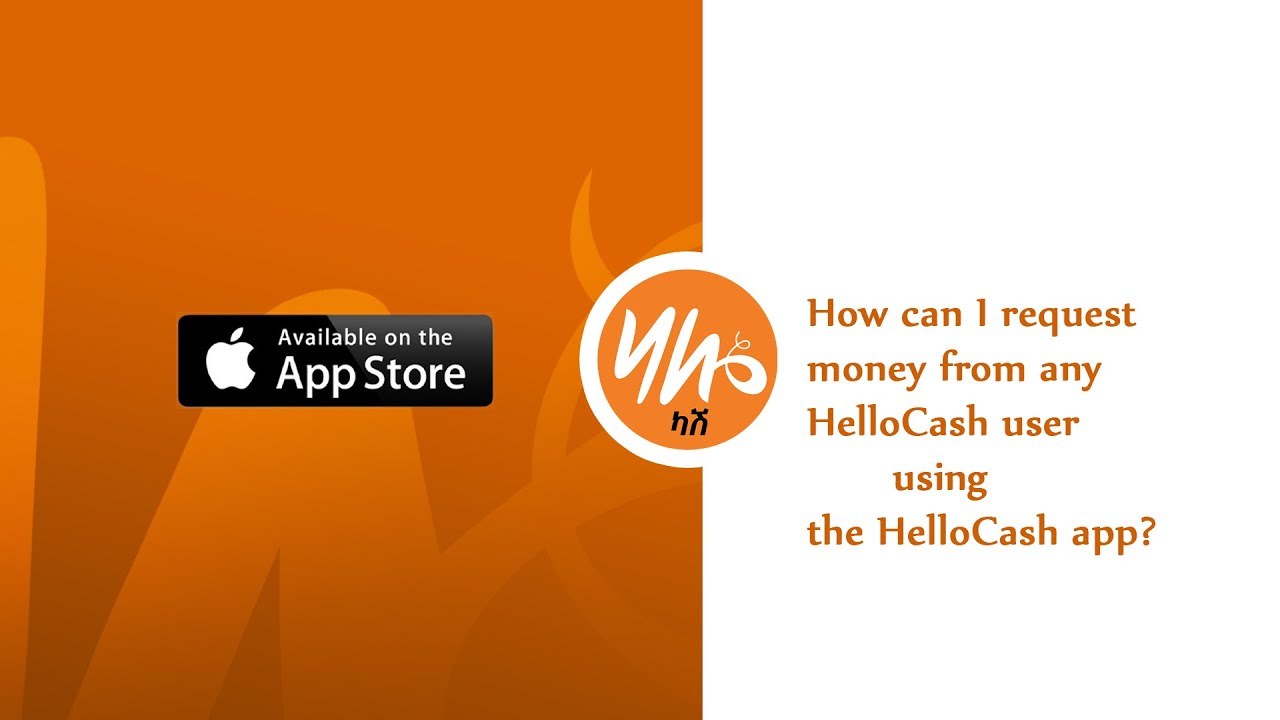 How can I request money from any HelloCash using the HelloCash app ...
