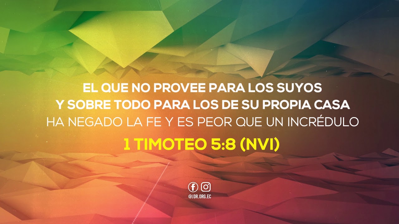 1 Timoteo 5 8 - YouTube