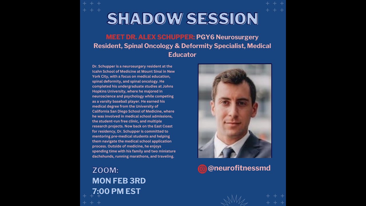 Meet Dr. Alex Schupper | Shadowing session on 02.03.2025. - YouTube