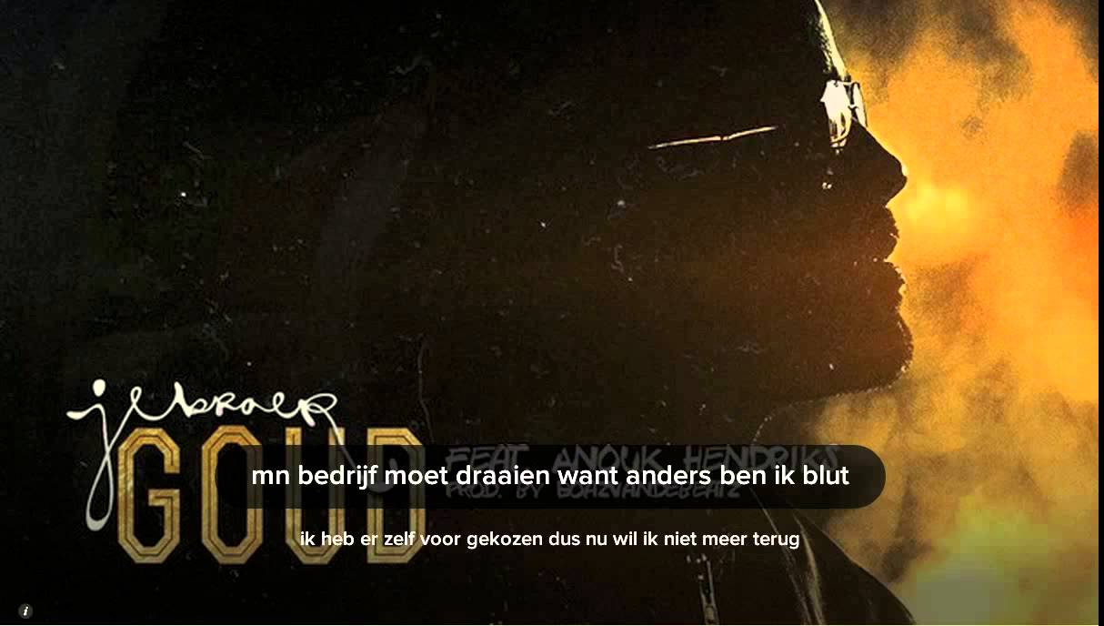 jebroer - goud ft. anouk hendriks (lyrics) - YouTube