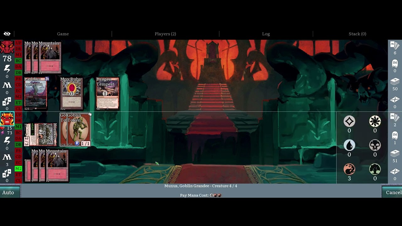 MTG Forge - Lathliss vs Embercleave Goblins - YouTube