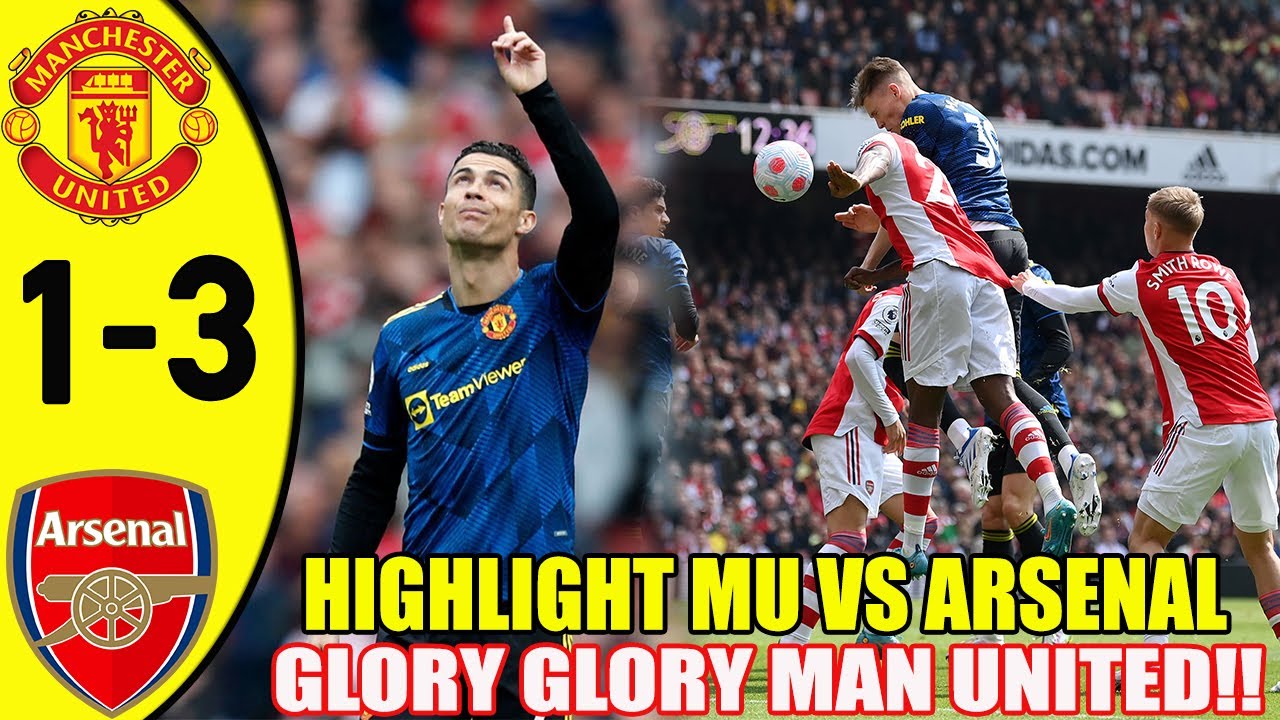 HIGHLIGHT MU VS ARSENAL 🔴 HASIL PERTANDINGAN MAN UNITED 1-3 ARSENAL 🔥 ...