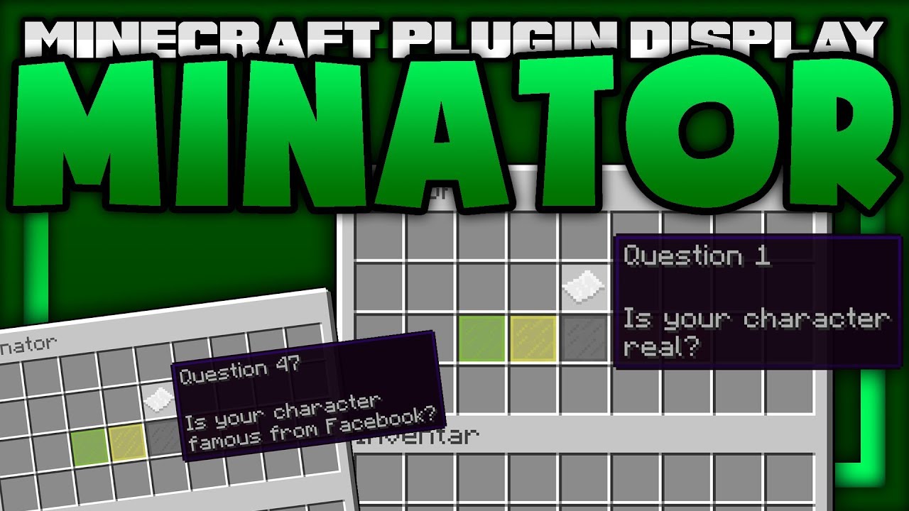 Minecraft Plugin Display: Minator - YouTube