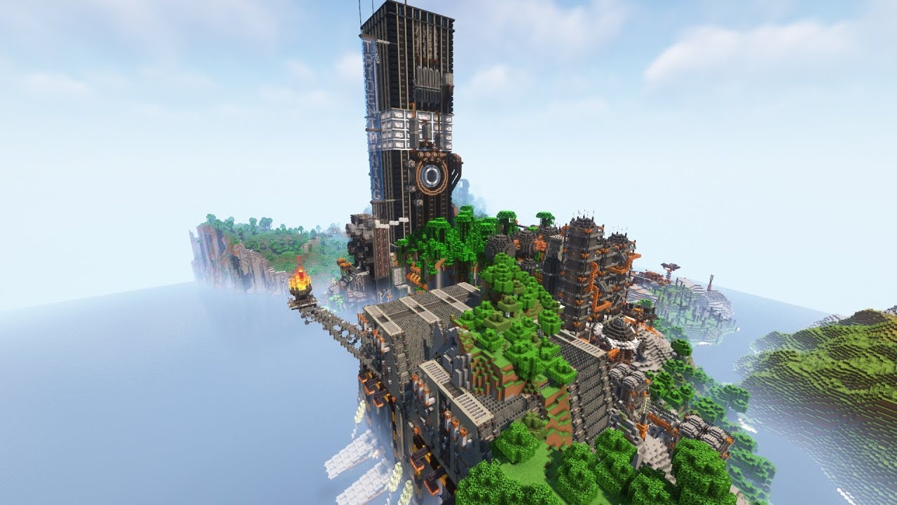 [Minecraft] Markoy Builds - Episode 21 (SNEAK PREVIEW) - The cyberpunk ...