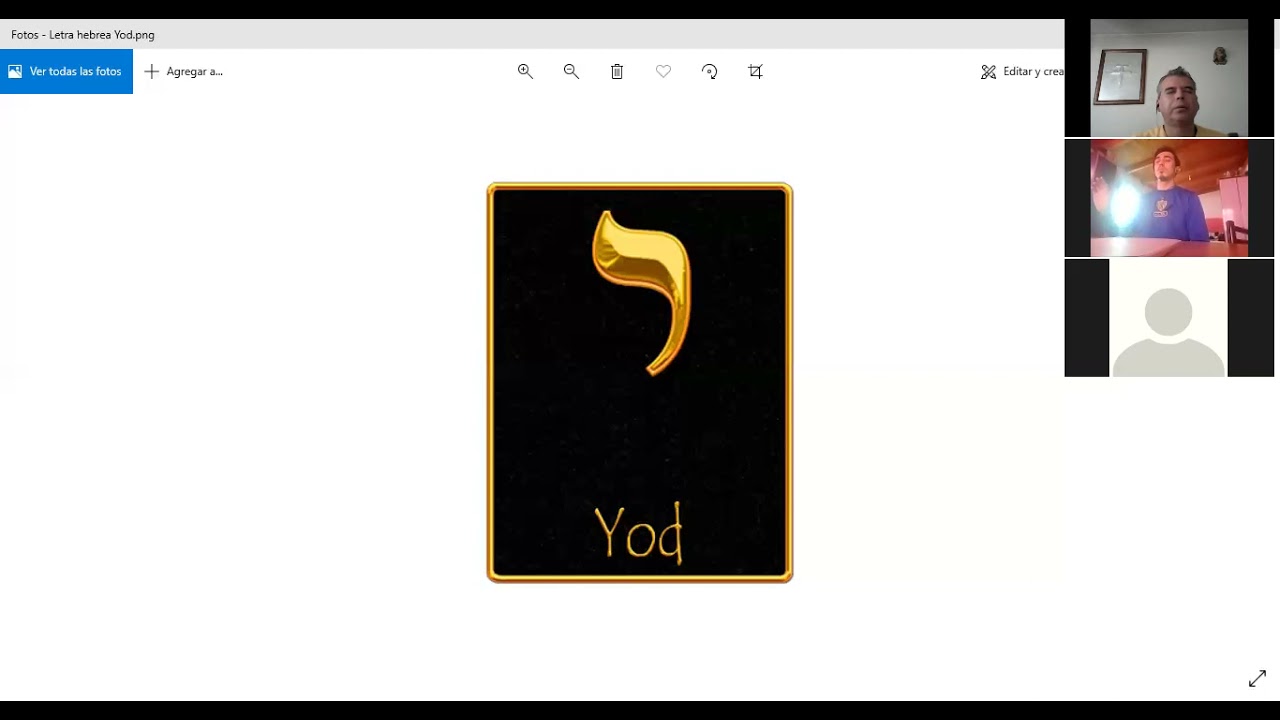 Meditaciòn Letra Hebrea Yod - YouTube
