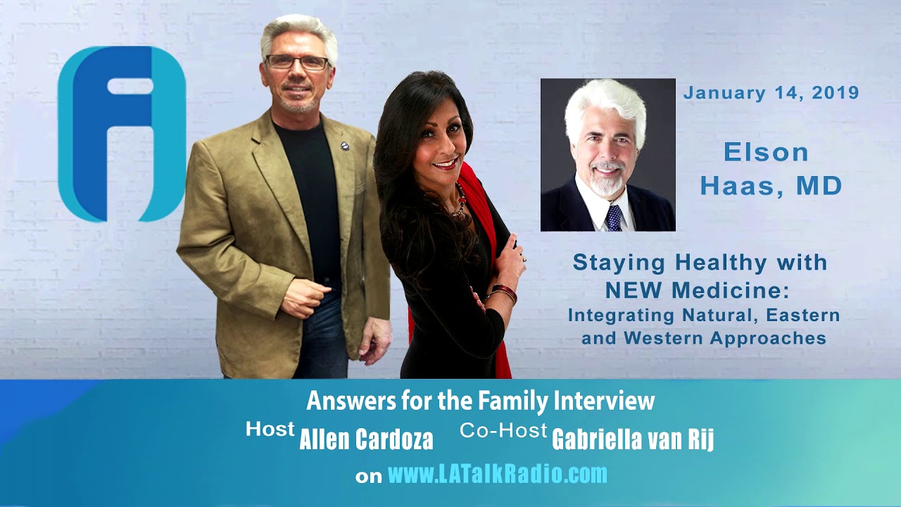 Staying Healthy with NEW Medicine | Dr. Elson Haas - YouTube