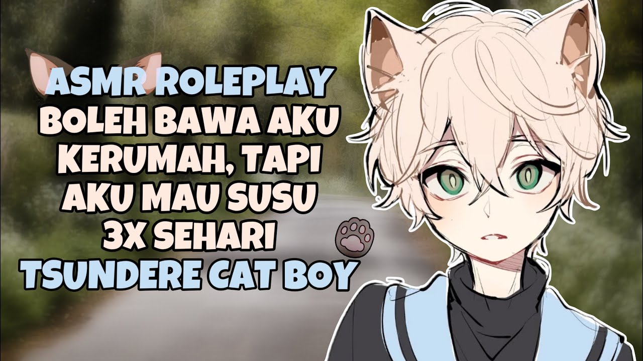 ASMR Roleplay | Cute Neko Boy | Kamu ingin membawa pulang neko boy ...
