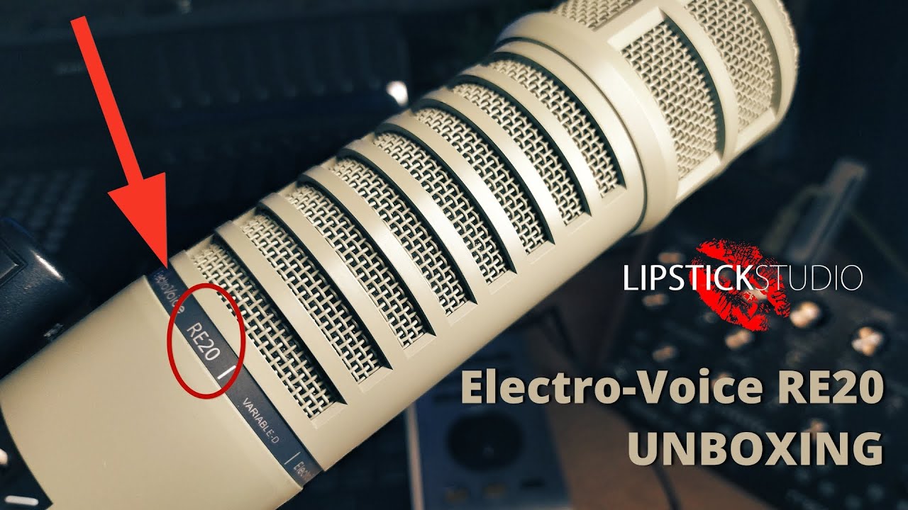 Unboxing Electro-Voice RE20 dynamic microphone - YouTube