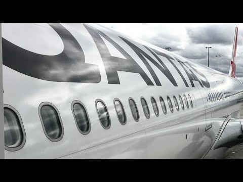 [QF29 MEL-HKG] Qantas NEW A330 ECONOMY class Melbourne to Hong Kong ...