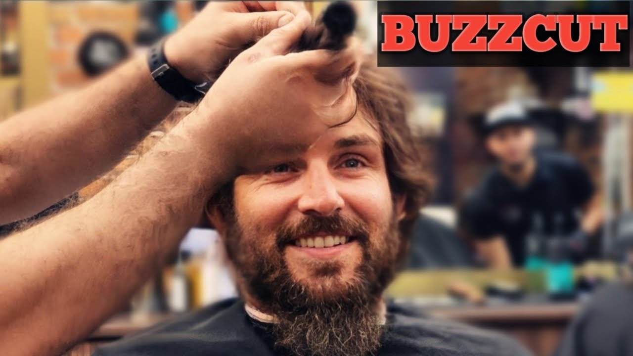 ASMR BARBER . "Buzz Cut Transformation |Watch the Dramatic Makeover ...