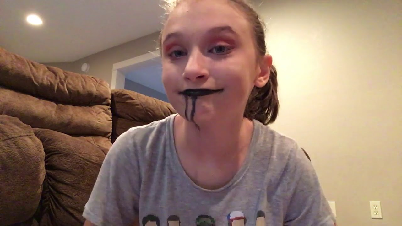 Zombie/crank from maze runner makeup look! - YouTube