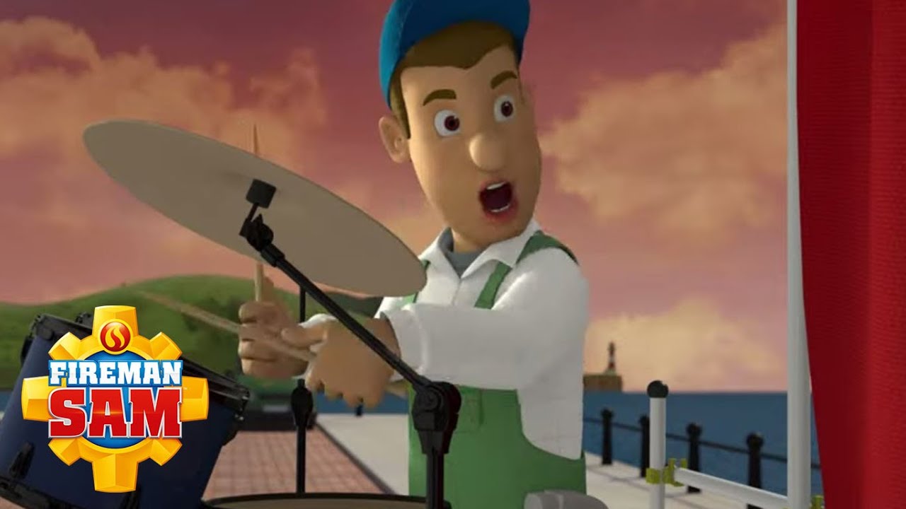 Mike’s drum performance! | Fireman Sam Official | Cartoons for Kids ...
