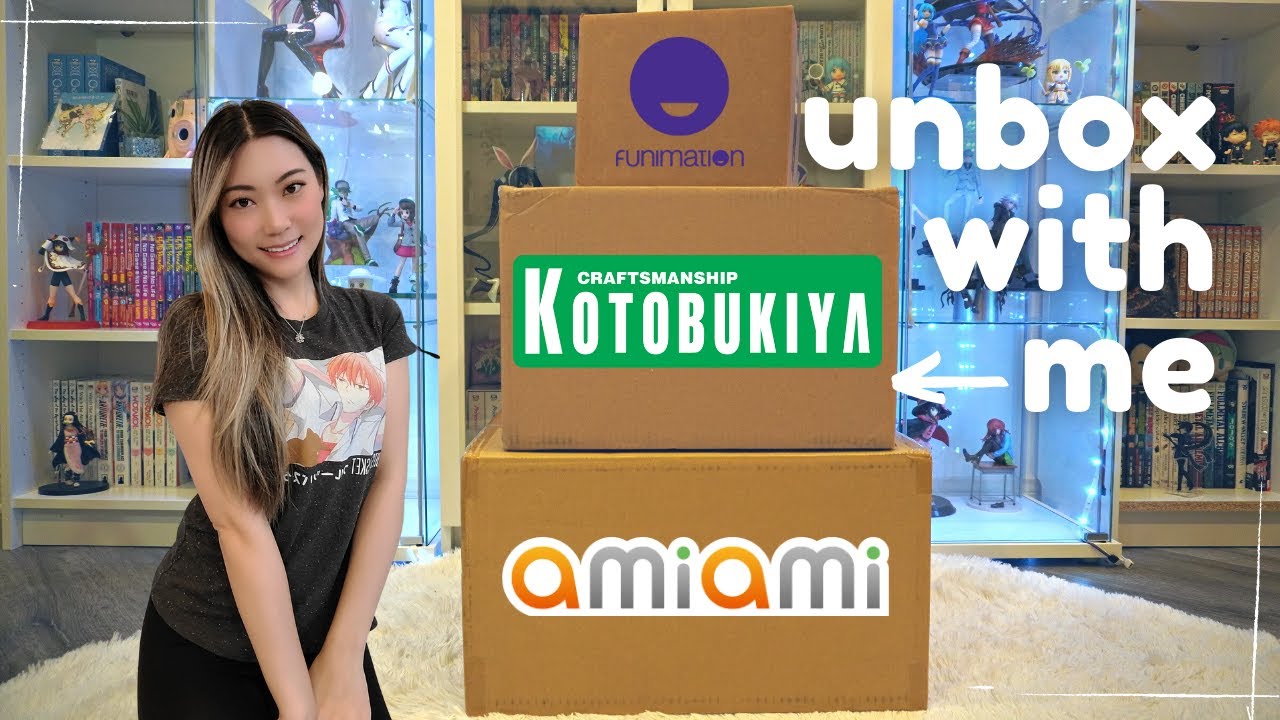 Kotobukiya, AmiAmi, and Funimation Haul!! | So much anime merch 😮 - YouTube
