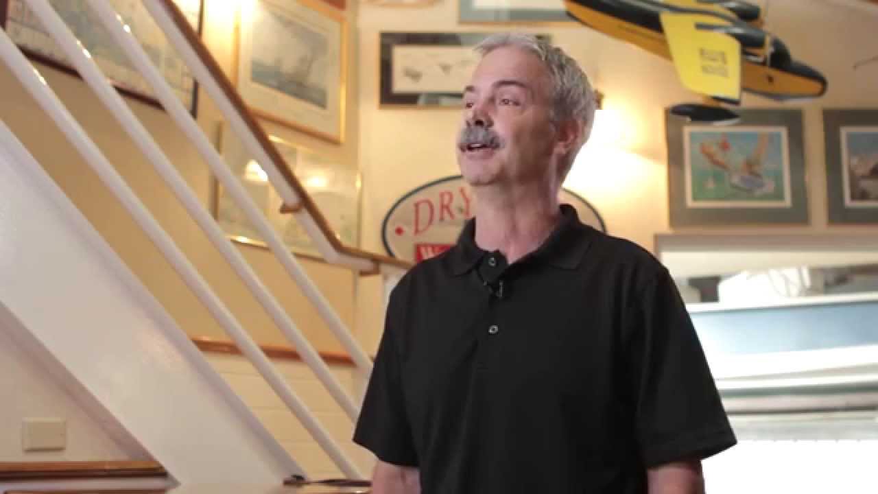 Installing Patio Heaters in Dry Dock Waterfront Grill - YouTube