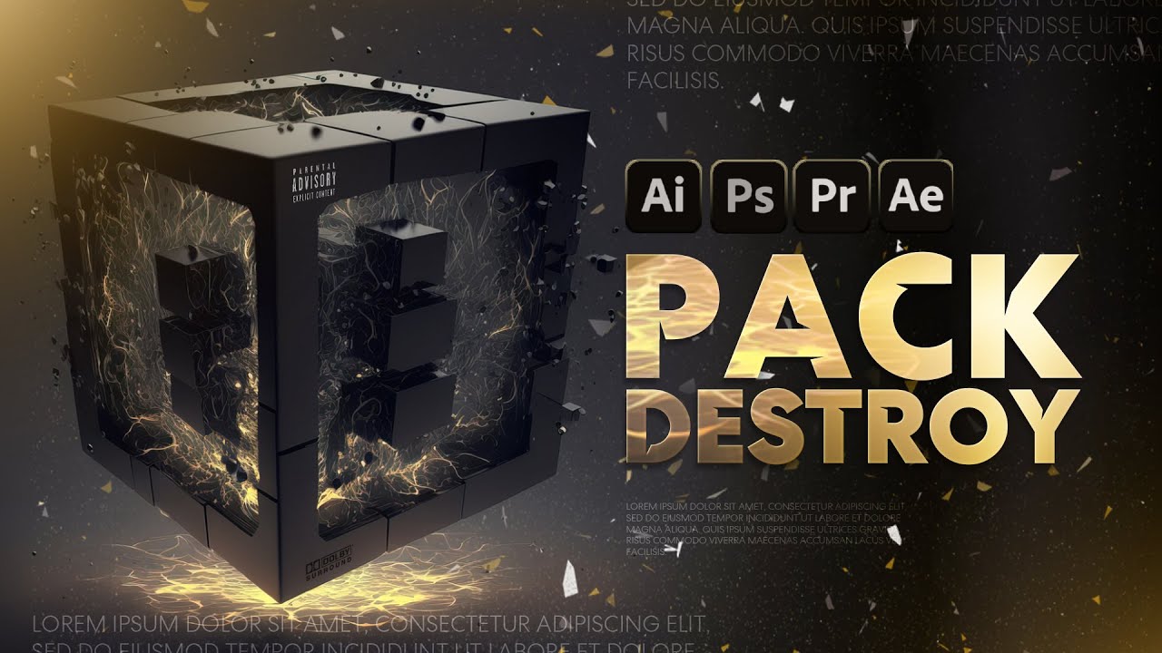 PACK DESTORY EDIT - LANÇAMENTO #designergrafico #packdesigner - YouTube