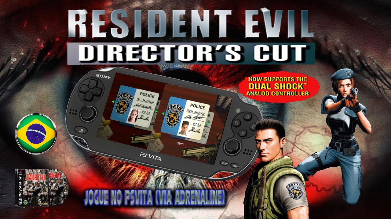 Jogue Resident Evil: Director's Cut no PSVita via Adrenaline - YouTube
