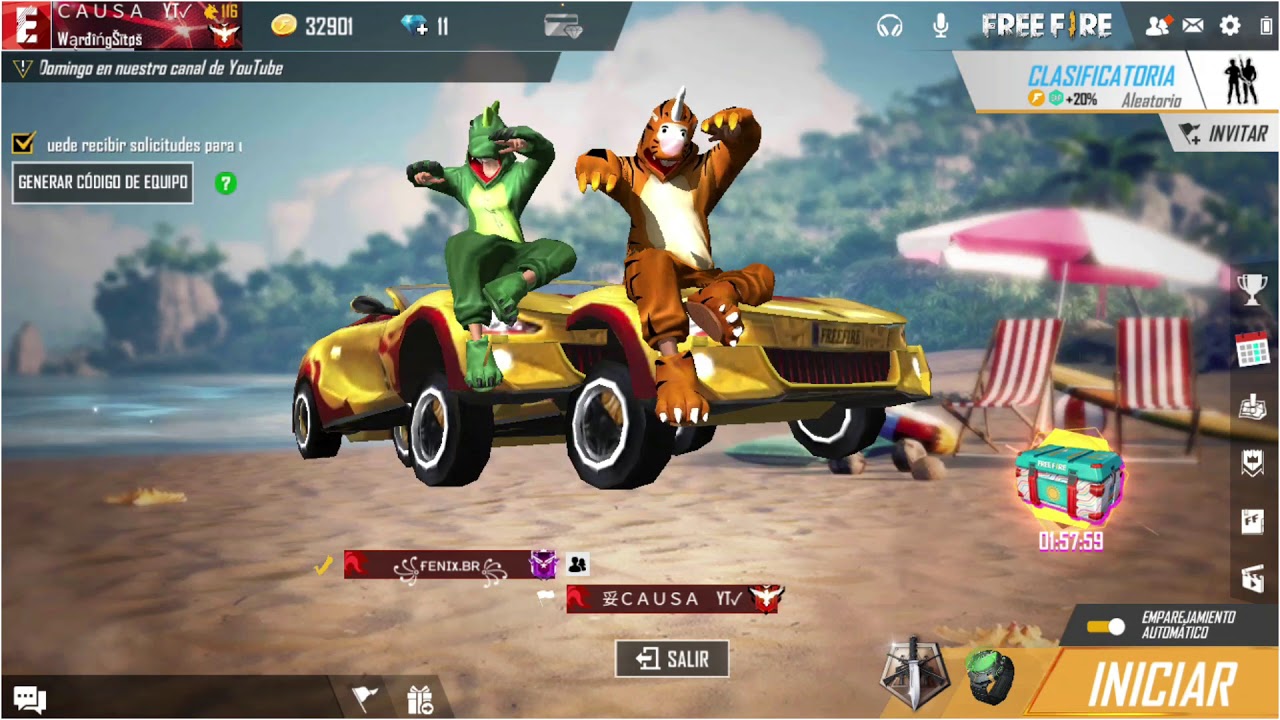 LAS MEJORES COMBINACIONES DE PAREJAS EN FREE FIRE - YouTube