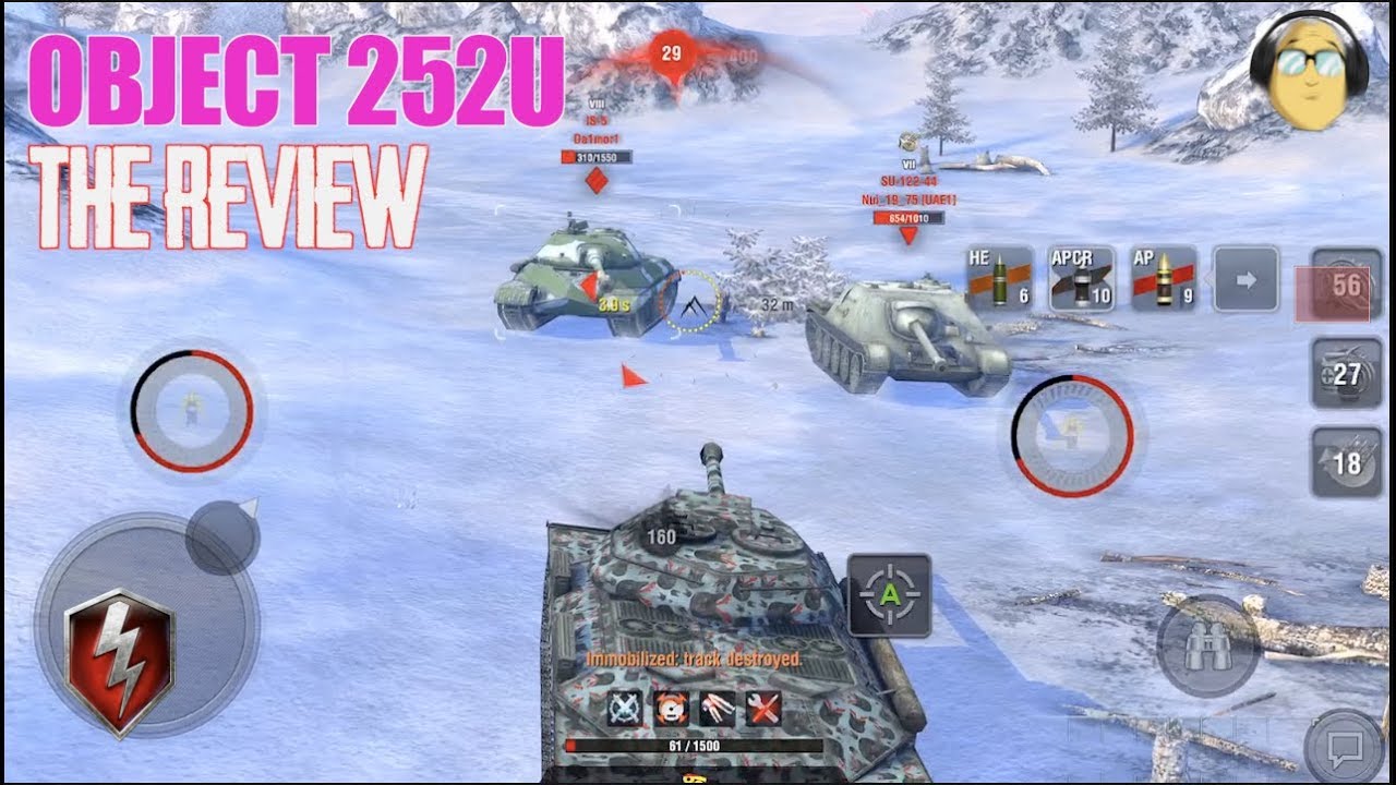 OBJECT 252U Review | Guide | Gameplay | World of Tanks Blitz - YouTube