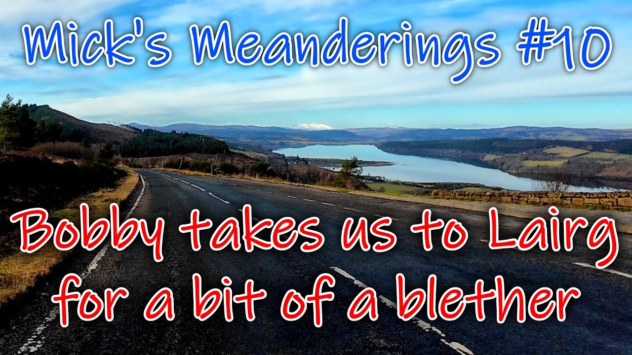 Bobby the Bullet 500 takes us to Lairg for a bit of a blether - YouTube